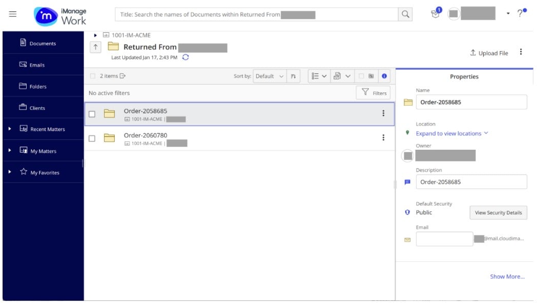 How to Use iManage with Rapid Legal
